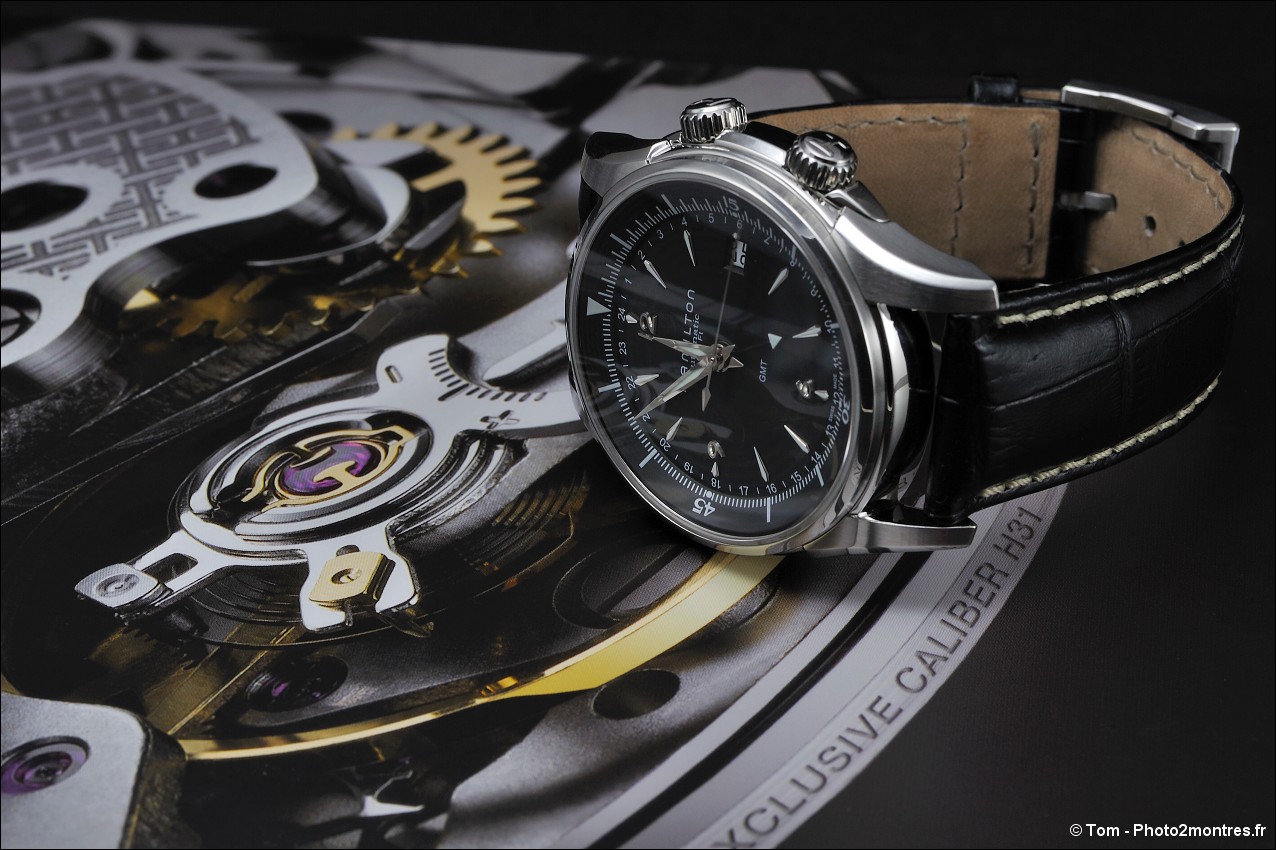 Photo de Montres - Hamilton Jazzmaster Traveler GMT2