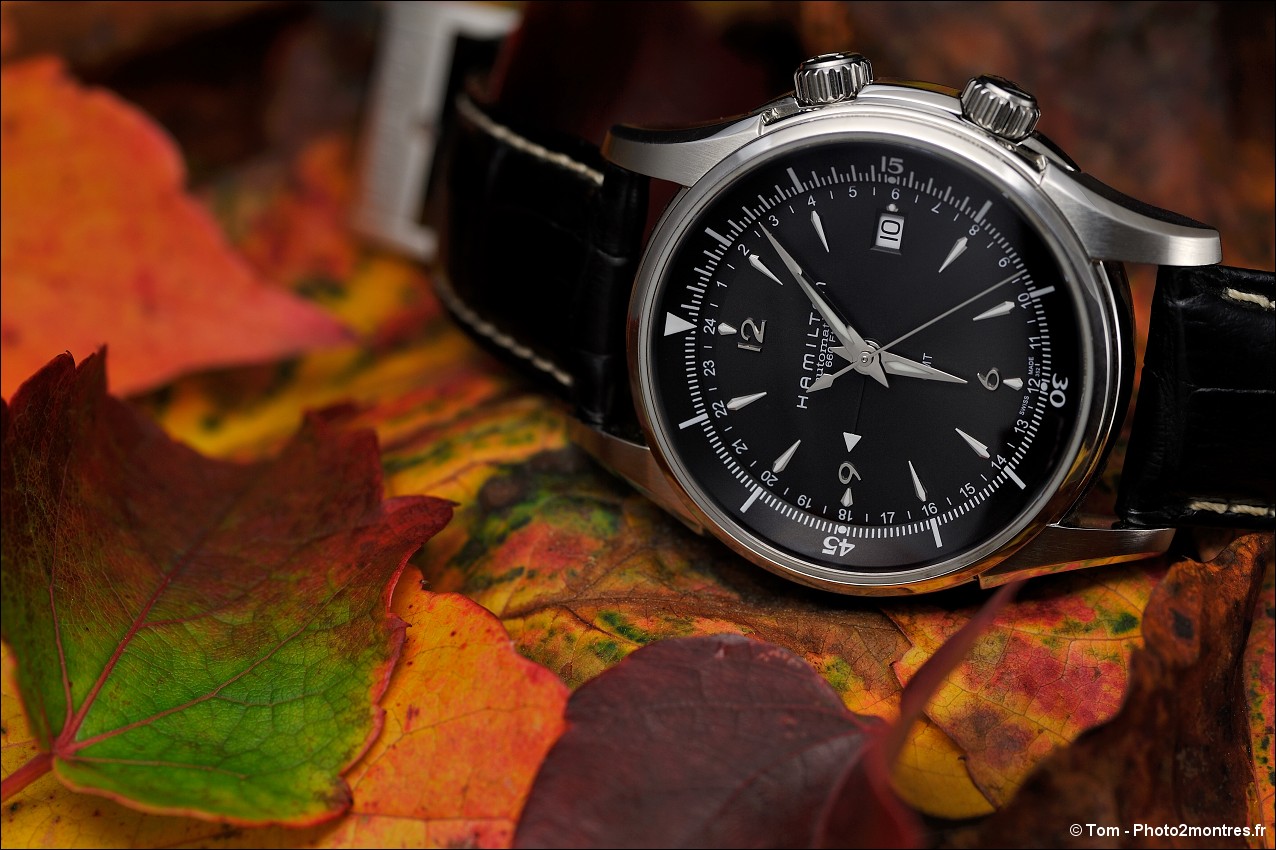 Photo de Montres - Hamilton Jazzmaster Traveler GMT2